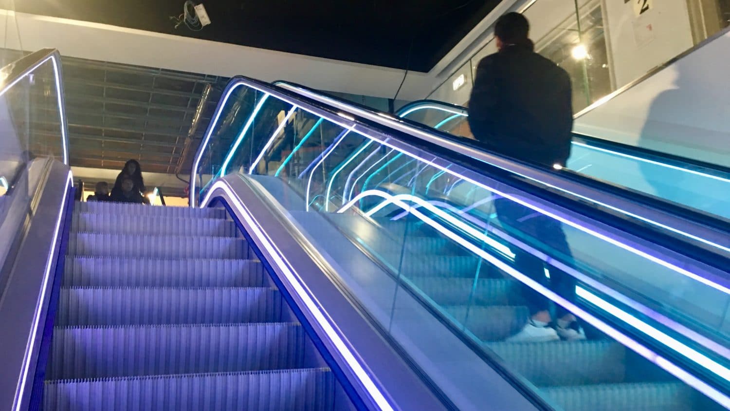 De nouveaux escalators au Polygone