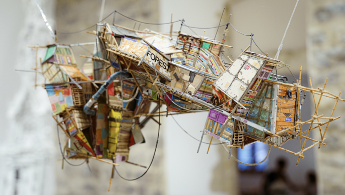 Arts plastiques : À la découverte de l'expo “Construire” de Sylvain ...