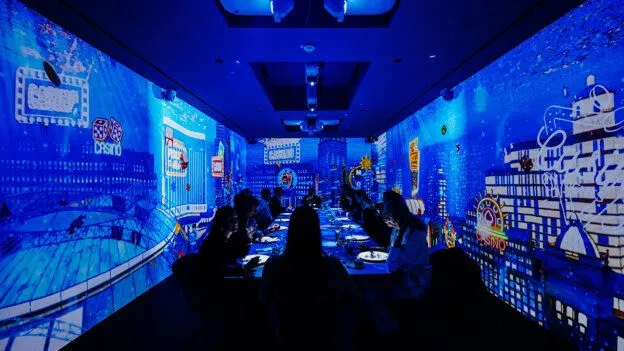 Un restau immersif au Pasino de La Grande-Motte